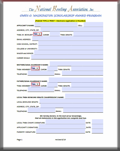 Scholarships/Awards – TNBA