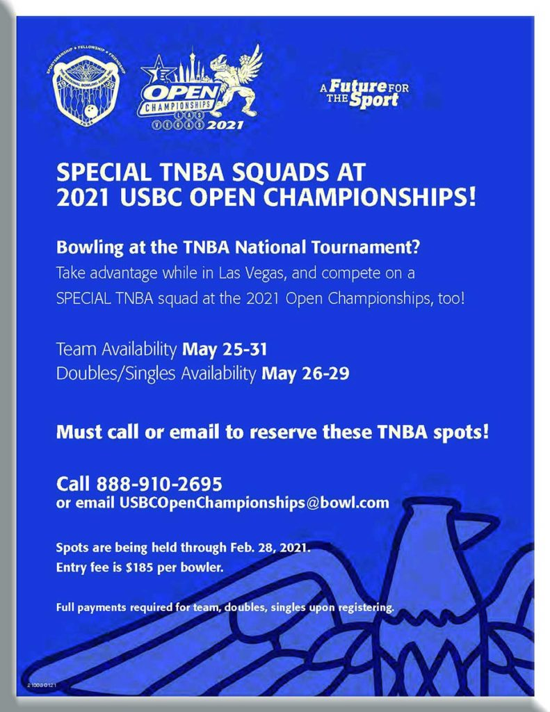 Bowler Spotlight – TNBA Inc