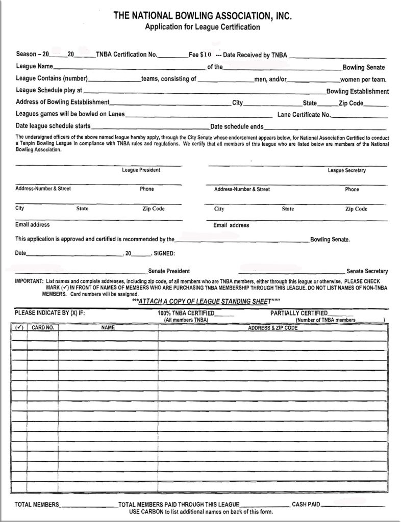 TNBA Forms – TNBA Inc